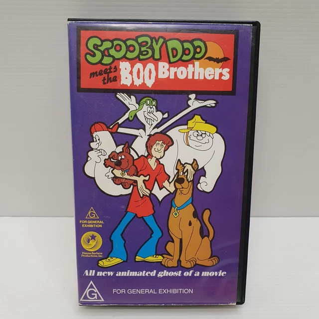 SCOOBY DOO MEETS the Boo Brothers VHS Kids Cartoon Hanna Barbera Video ...