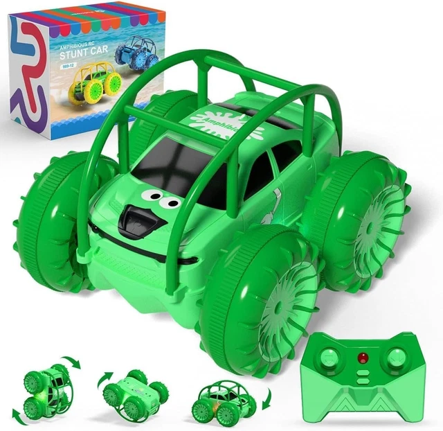 RC CARS AMPHIBIOUS Remote Control Stunt Vehicle for kids Toy Monster ...