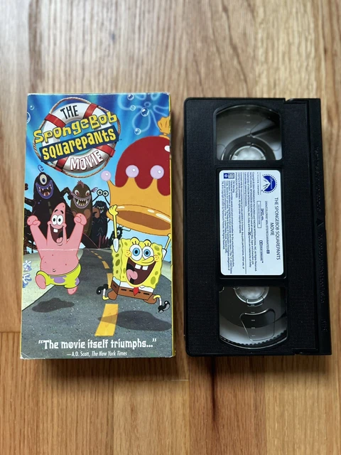THE SPONGEBOB SQUAREPANTS Movie (VHS, 2005) £31.94 - PicClick UK