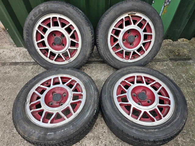 VW AUDI VAG Scala Snowflake Alloy Wheels 6J 14" Inch ET38 Golf Scriroco ...