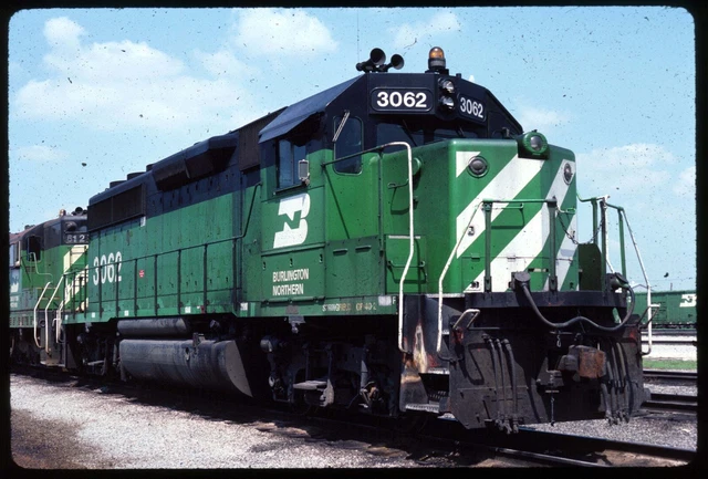 TOBOGGAN FERROVIAIRE ORIGINAL - BN Burlington Northern 3062 Galesburg IL 5-31-1986 EUR 5,50 ...