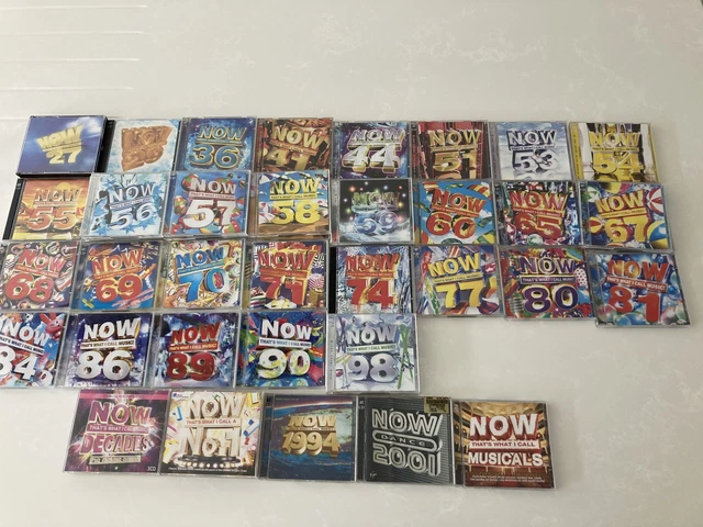 NOW THATS WHAT I Call Music CD Large Bundle 42 Albums £42.32 - PicClick UK