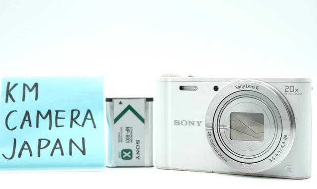 [US DUTY PAID] Sony Cyber-shot DSC-WX350 Compact Digital Camera white ...