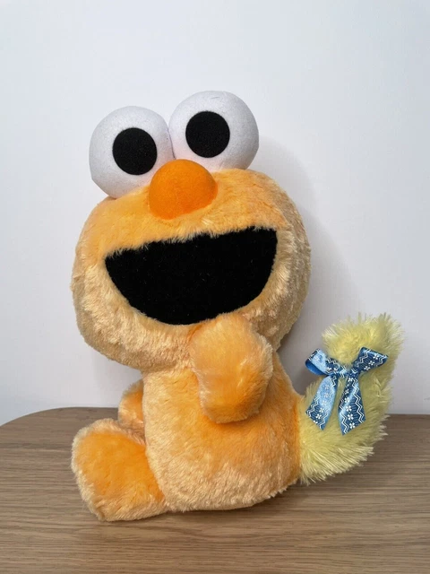 Sesame Street Yellow Elmo Long Fur Medium Plush (In-stock), 56% OFF