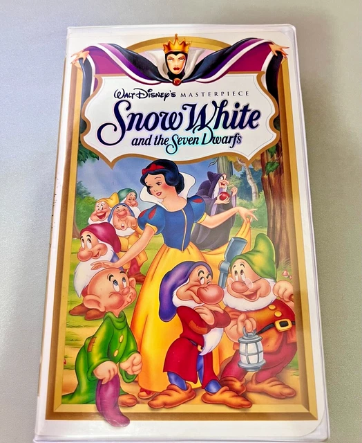 WALT DISNEY RARE Masterpiece Collection * Snow White * VHS tape ...