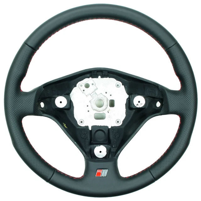 AUDI 80 B4 A4 S4 B5 A6 C4 S6 S8 100 V8 S Line Lenkrad Lederlenkrad neu ...