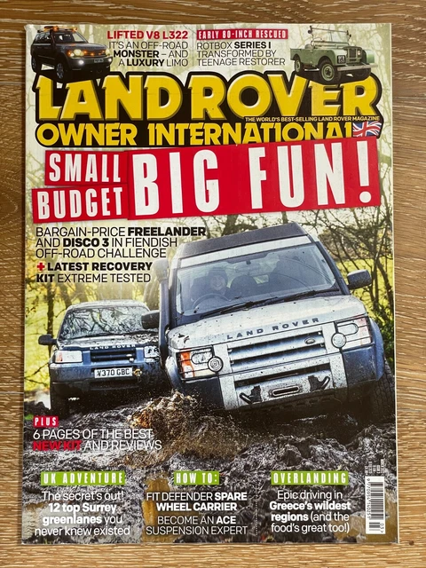 LAND ROVER OWNER International Magazine March 2022 Issue 3 £2.00 ...