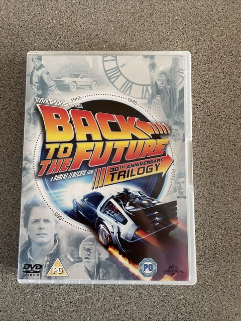 BACK TO THE Future 30th Anniversary Trilogy Dvd Boxset Region 2 & 4 New ...