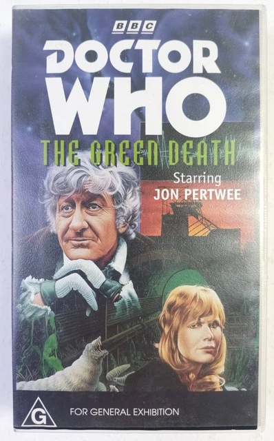 DOCTOR WHO: THE Green Death Vhs. Bbc / Abc Au 1996. Good. Tested ...