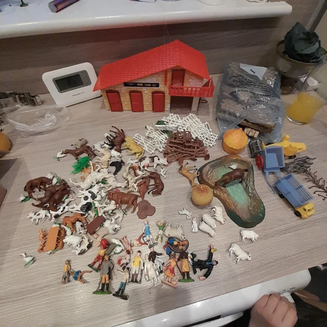 VINTAGE HOME FARM Play Set 1960s / 70s Figures £9.99 - PicClick UK