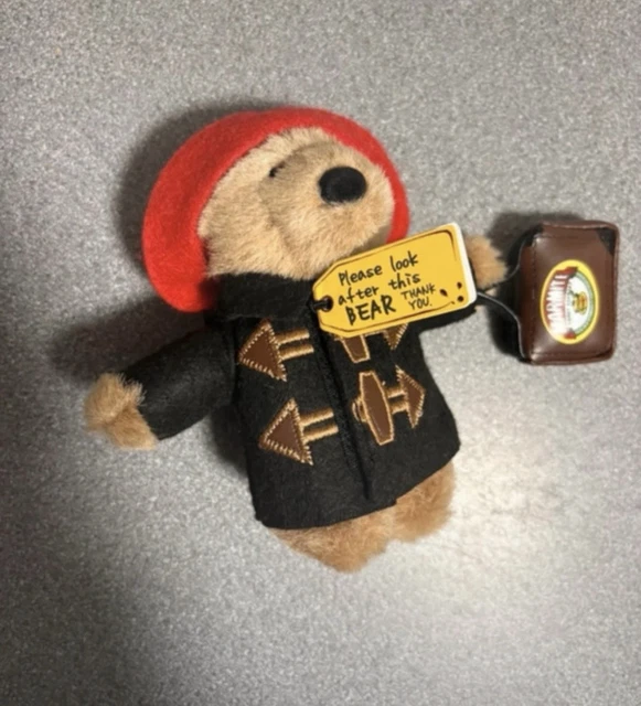 PADDINGTON BEAR WITH Marmite Bag Soft Plush Toy 5" Unilever Limited ...