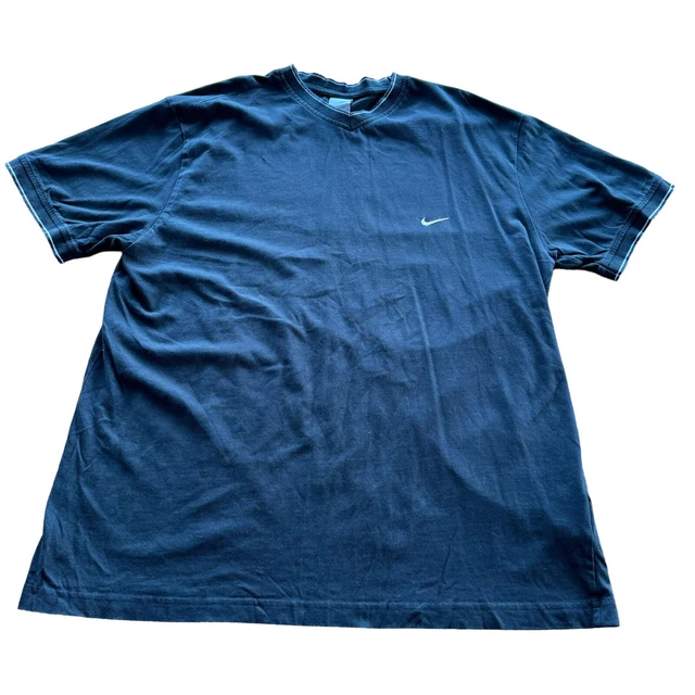 T-SHIRT DA UOMO nera Y2k Nike Tick Swoosh taglia XXL EUR 17,52 ...