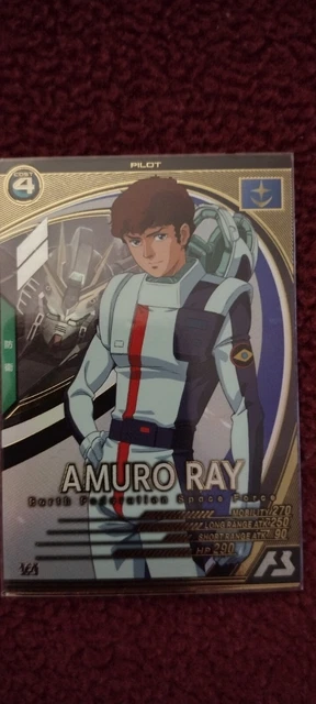 GUNDAM ARSENAL BASE - AB04-081 Amuro Ray U - Holo Card £28.13 - PicClick UK