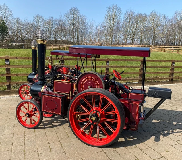BURRELL MODEL LIVE Steam Traction Engine £39,500.00 - PicClick UK