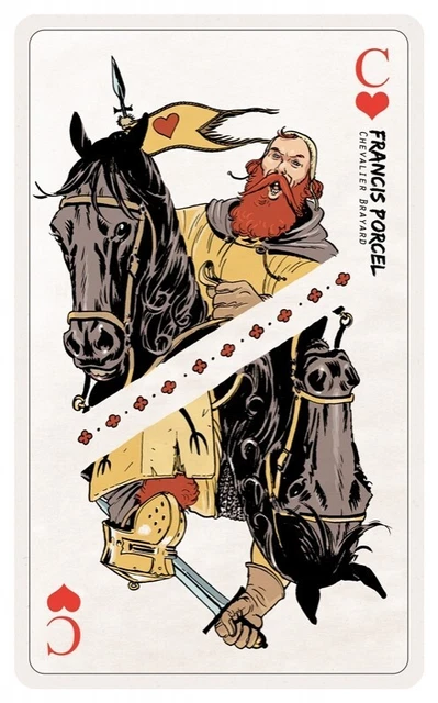 BD EO CHEVALIER Brayard + carte/ex-Libris numéroté et signé par PORCEL ...