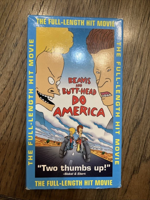 BEAVIS AND BUTTHEAD Do America 1996 VHS Mike Judge Comedy MTV Movie £10 ...