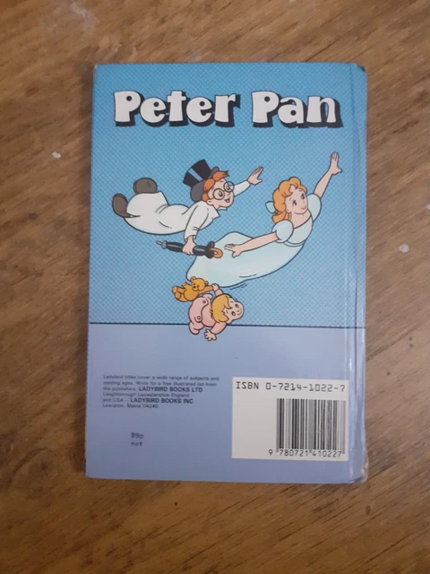 PETER PAN LADYBIRD Book Walt Disney $3.61 - PicClick AU
