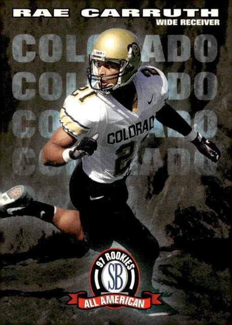 1997 SCORE BOARD NFL Rookies #92 Rae Carruth EUR 1,09 - PicClick FR