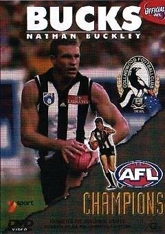 NATHAN BUCKLEY 'BUCKS' (DVD, 2000) Collingwood AFL $9.99 - PicClick AU