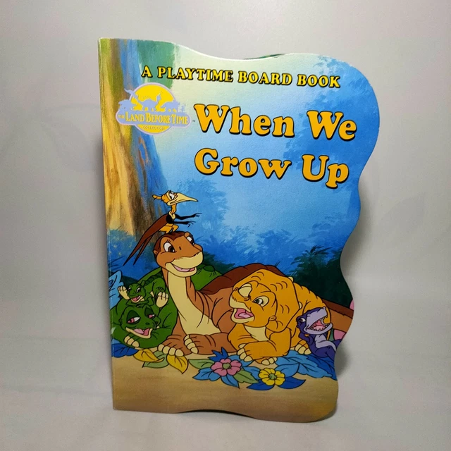 VINTAGE LAND BEFORE Time Board Book When We Grow Up - Amblin 2001 ...