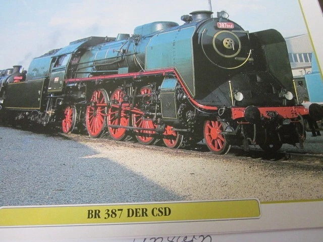 EISENBAHN FAKTEN 8 Tschechien Baureihe 387 der CSD 1925 EUR 3,55 ...