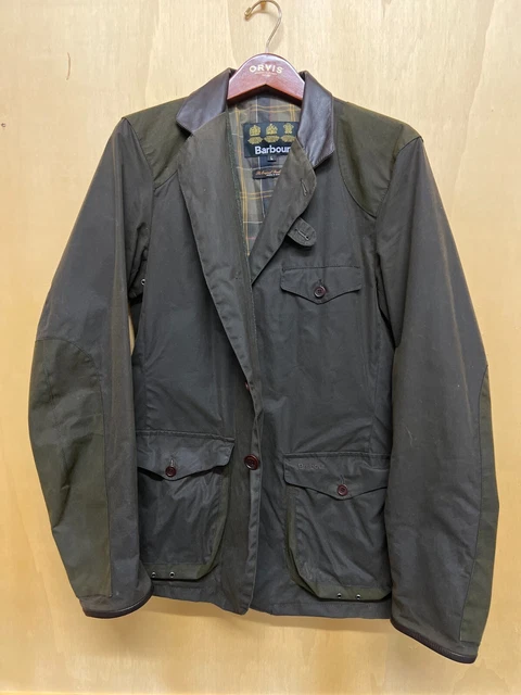 BARBOUR BEACON-AS WORN in Skyfall James Bond Wax Sports Jacket-Olive £ ...