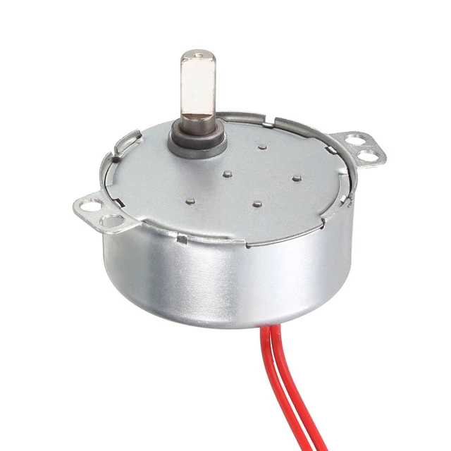 ELECTRIC MOTOR AC 12V 10-12RPM D Shaft CCW/CW Turntable Motor for DIY £ ...