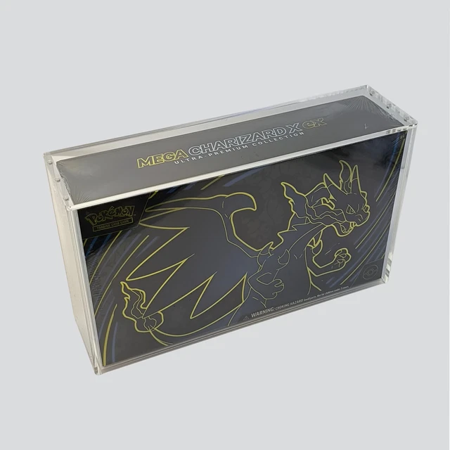 POKEMON MEGA CHARIZARD X Ultra Premium Collection Acrylic Case UPC ...