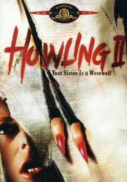 HOWLING 2 YOUR Sister Is a Werewolf DVD Christopher Lee (Region 1) NTSC ...