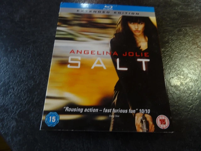 SALT DVD ANGELINA Jolie Blu-ray disc certificate 15 EUR 2,33 - PicClick IT