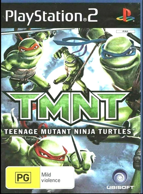 TMNT TEENAGE MUTANT Ninja Turtles PS2 Game Playstation 2 Ubisoft $53.34 ...