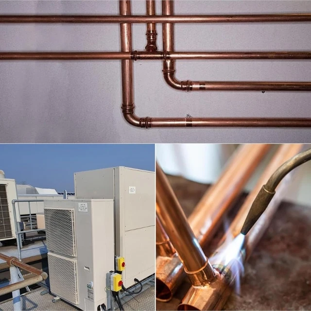 COPPER REFRIGERATION STRAIGHT Coupling Fittings 3/4 Inch for Heat Pump ...