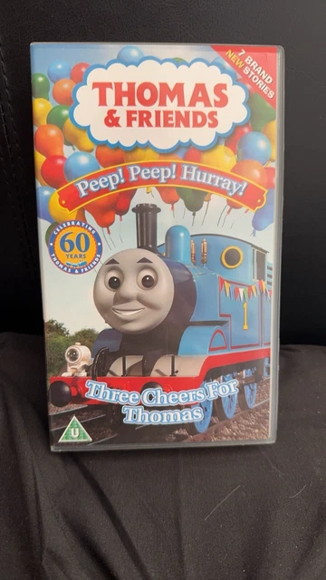 THOMAS AND FRIENDS Peep Peep Hurray VHS Tape, Three Cheers For Thomas £ ...