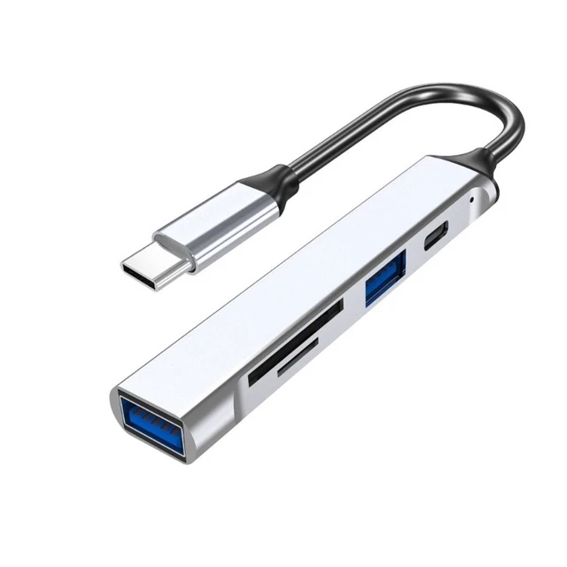 5 IN 1 Fast Speed USB Extension Adapter with Type C USB3.0 2.0 Card ...