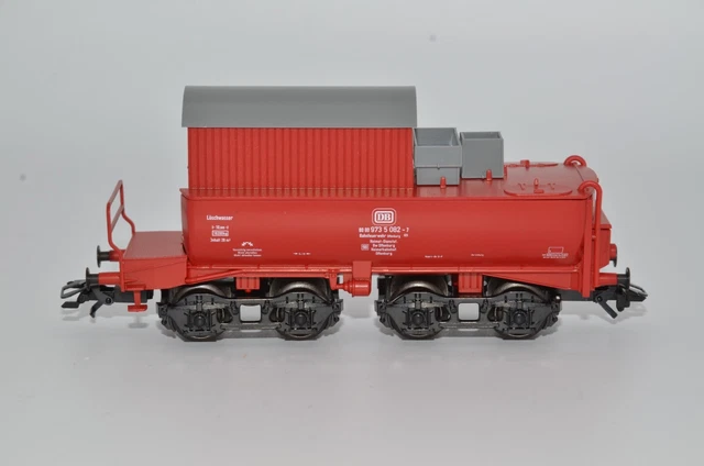MÄRKLIN H0 46117 Löschwasserwagen auf Wannentender, Einmalserie, neu ...