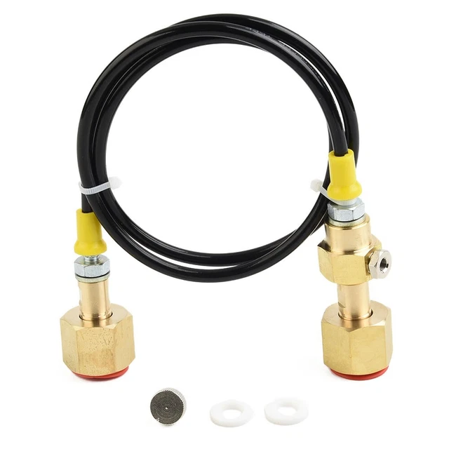CO2 CHARGING ADAPTOR CO2 Tank Connector 36 Inch Hose 90cm Pressure Hose ...