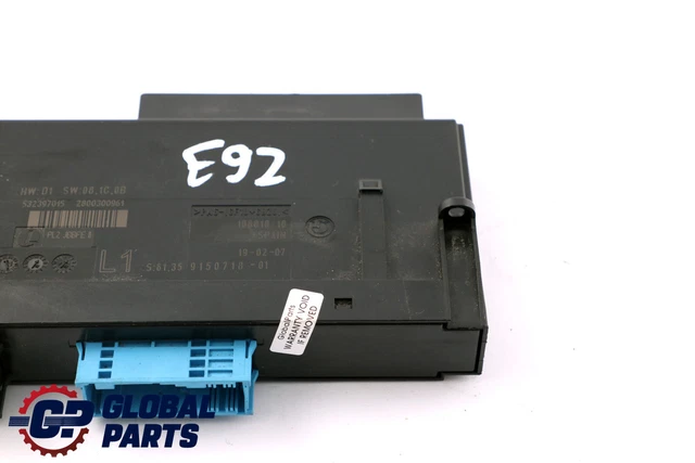 BMW E92 ECU Body Control Module Junction Box L1 PL2 JBBFE 9150718 EUR ...
