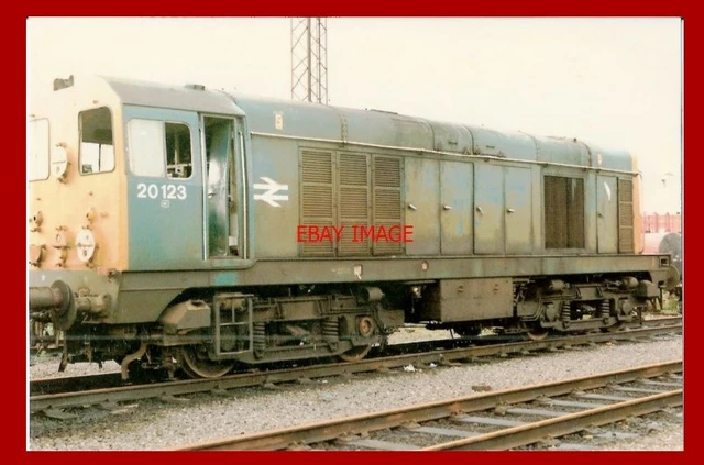 PHOTO BR Class 20 Loco No 20123 £1.45 - PicClick UK