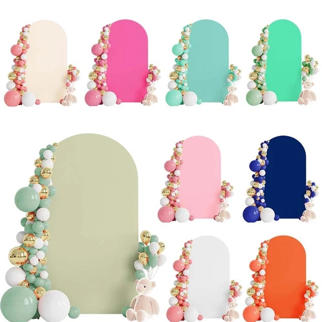 SOLID COLOR ARCH Backdrop Stand Cover Wedding Flower Door $22.21 ...