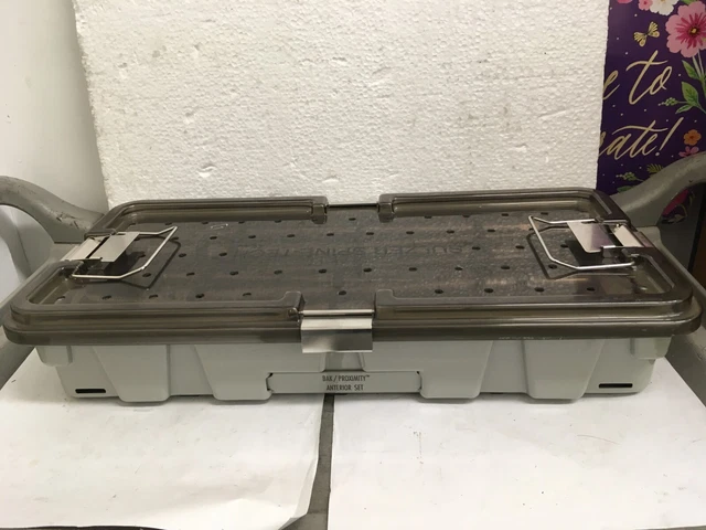 SULZER SPINE TECH Double Barrel Bak / Proximity Surgical Instrument Set ...