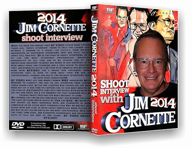 DVD JIM CORNETTE Shoot WWE WWF WCW NWA NWA AEW MIDNIGHT EXPRESS VINCE ...