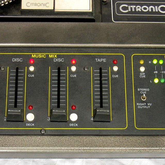 5 X CITRONIC 2x10K Fader Slider Potentiometer Pot. Knob Mixer DJ Twin ...