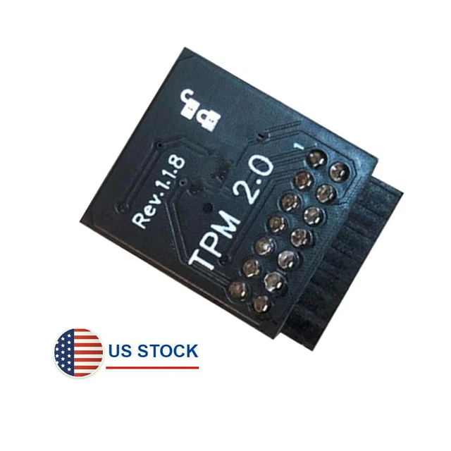 TPM 2.0 SECURITY Module Trusted Platform Module 14-Pin For MSI 14PIN ...
