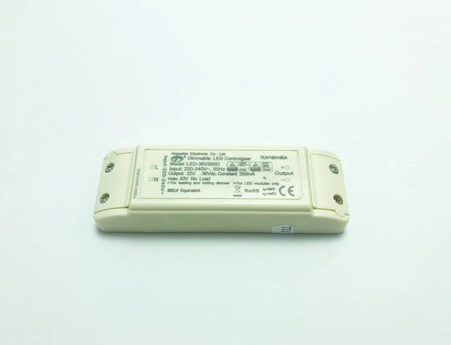 ERSATZTRAFO LED TREIBER Driver Trafo Power Supply Hopestar LED-36V350D EUR 24,90 - PicClick DE