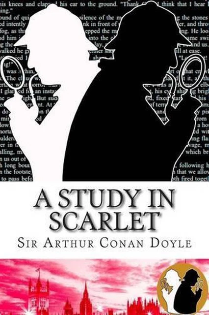 A STUDY IN Scarlet par Sir Arthur Conan Doyle (anglais) livre de poche ...
