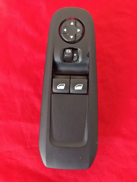 COMMANDE BOUTON INTERRUPTEUR leve vitre D'ORIGINE PEUGEOT 208 , 2008 ...