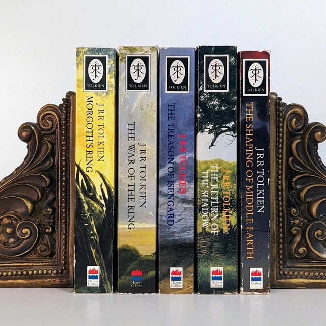 HISTORY OF MIDDLE Earth Volumes Tolkien LOTR Christopher Paperback Book ...