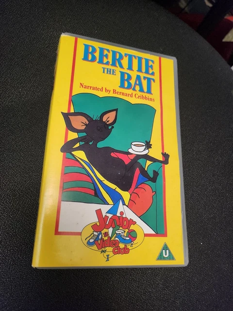RARE BERTIE THE Bat Vhs Video Narrated By Bernard Cribbins £7.59 ...