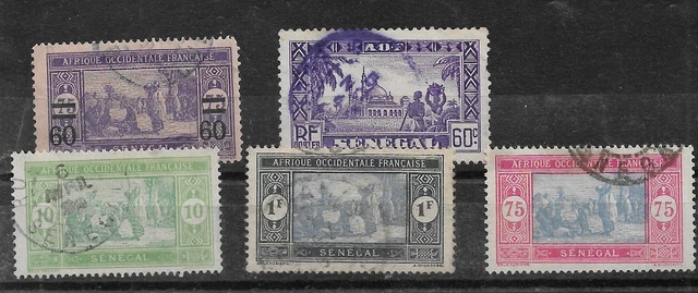 TIMBRES DE COLONIES FRANCAISE LE senegal EUR 1,20 - PicClick FR