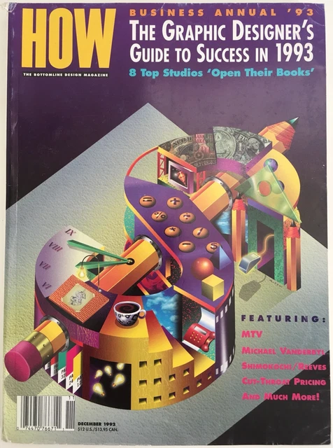 HOW DESIGN BUSINESS Annual 93 Graphic Designer's Guide Success Magazine ...